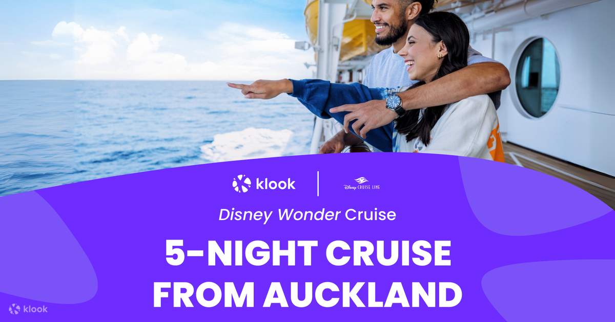 5-Night Disney Wonder Cruise from Auckland, New Zealand - Klook Australia