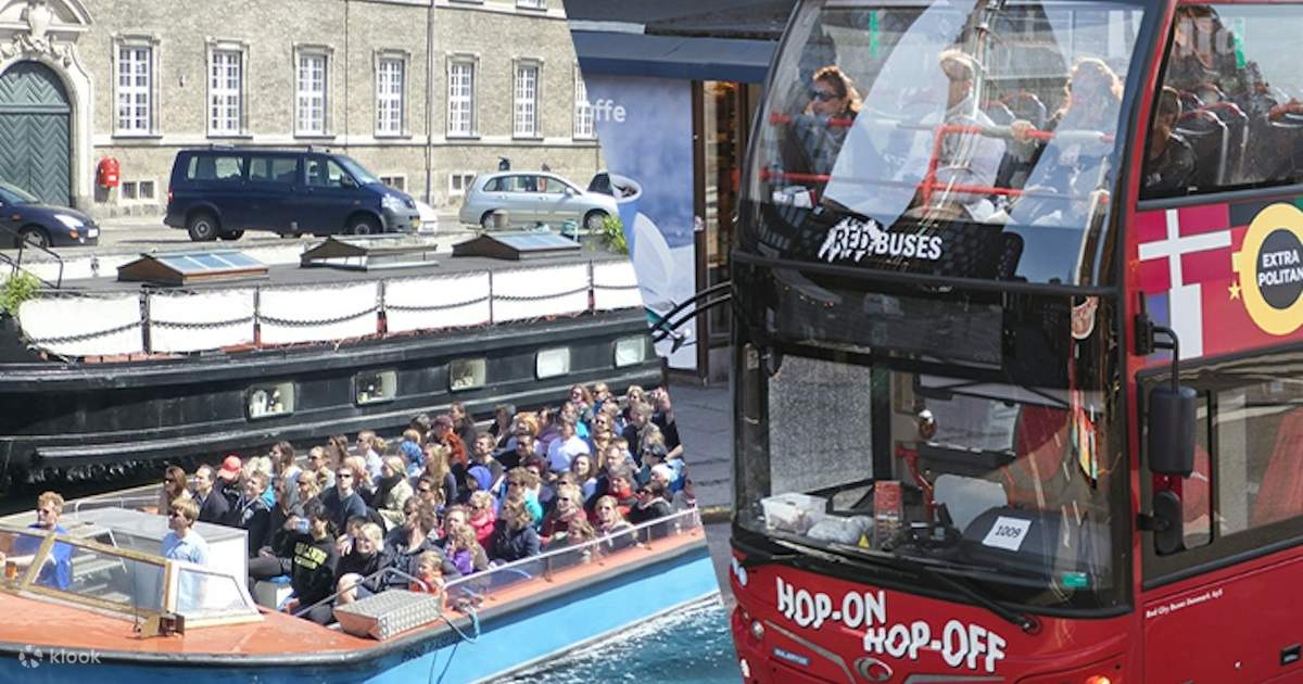 Bus turístico con paradas libres en Copenhague de Red Sightseeing con ...