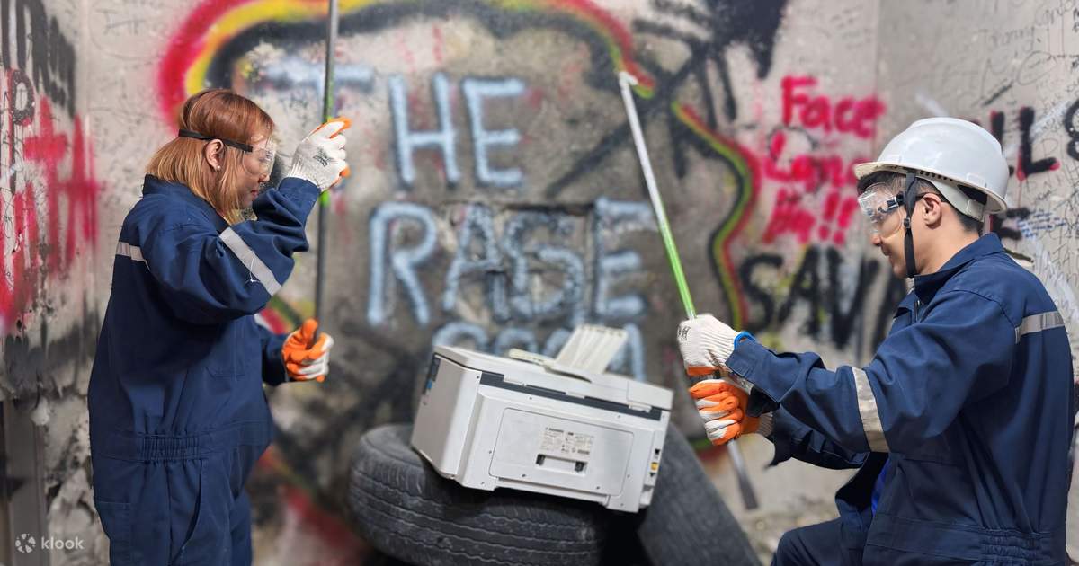 The Rage Room Experience in Manila - Klook Philippines