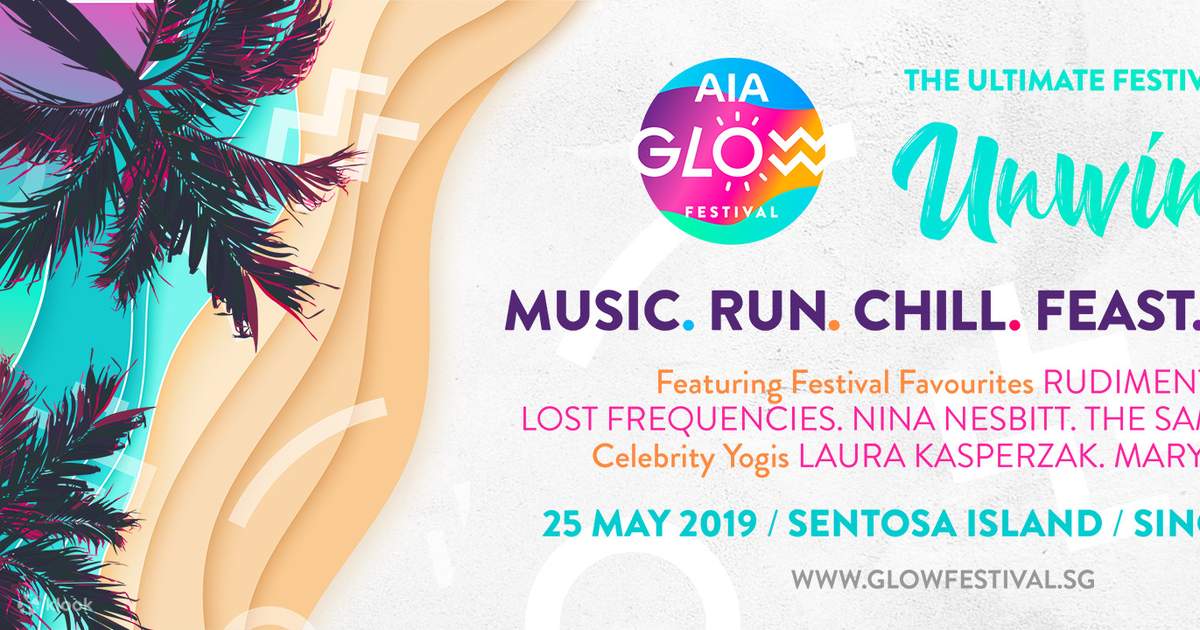 AIA Glow Festival 2019 Tickets in Sentosa Island, Singapore - Klook ...
