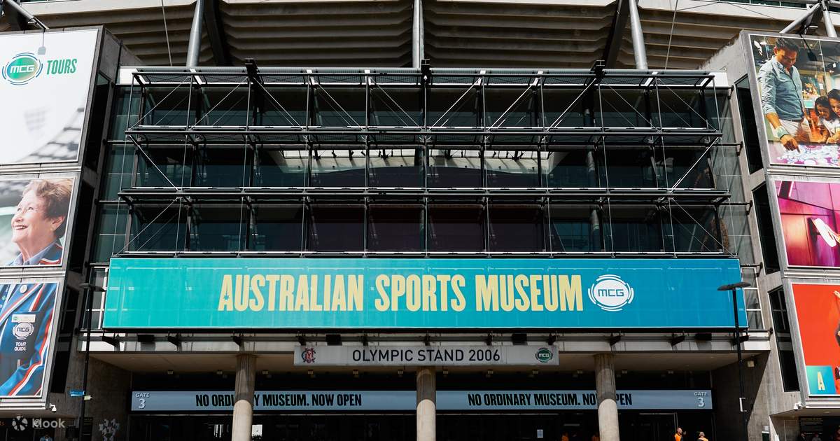 MCG Tour and Australian Sports Museum Ticket in Melbourne - Klook