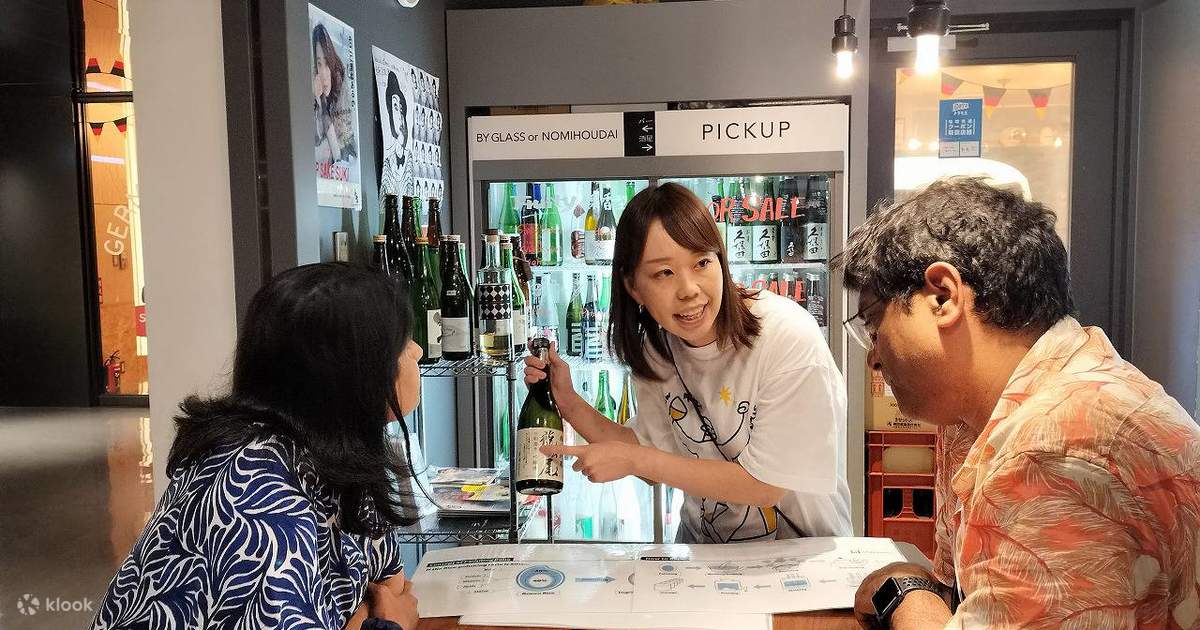 澀谷的清酒品嚐與無限暢飲體驗 Klook 客路