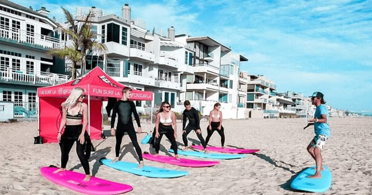 Surfing Lesson in Los Angeles - Klook Philippines