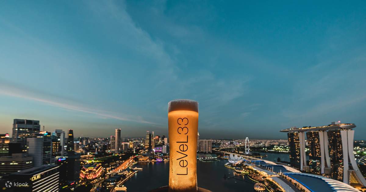 新加坡啤酒厂之旅 LeVeL33 - Klook客路