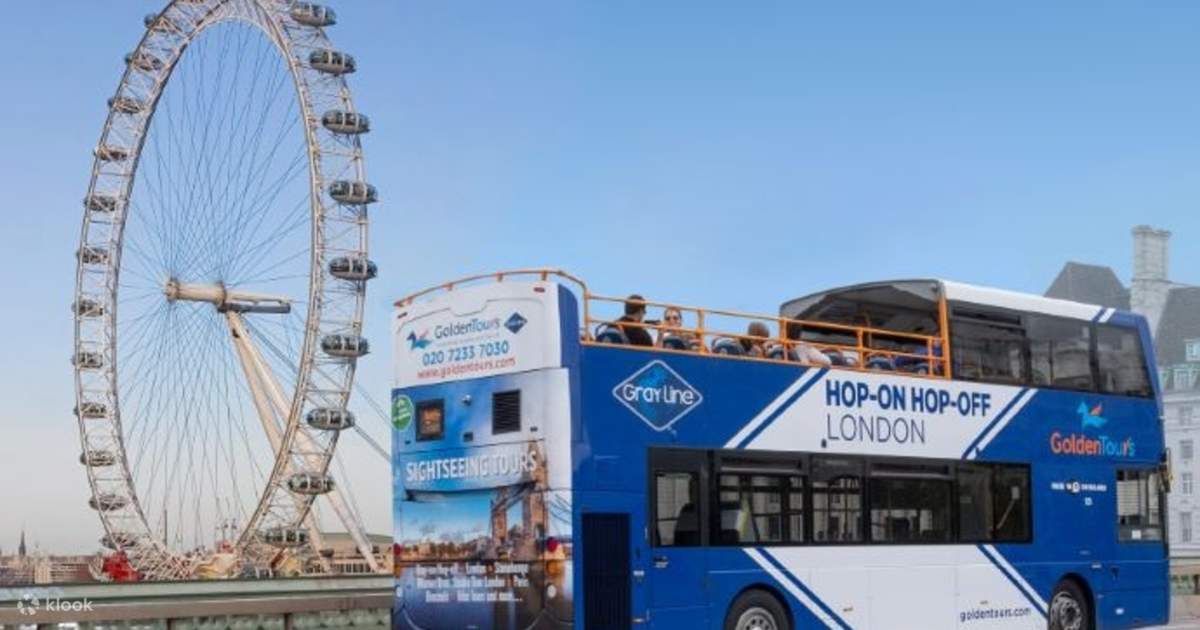 -Bas lompat turun London dengan tiket Golden Tours dan The London ...