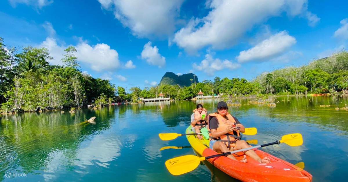 Klong Root Kayaking, elephant bath, and ATV Join In Half Day Tour - Klook