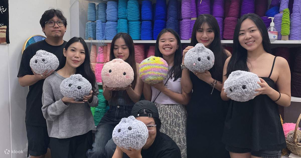Plushie Making Machine Knitting Workshop - Klook Singapore