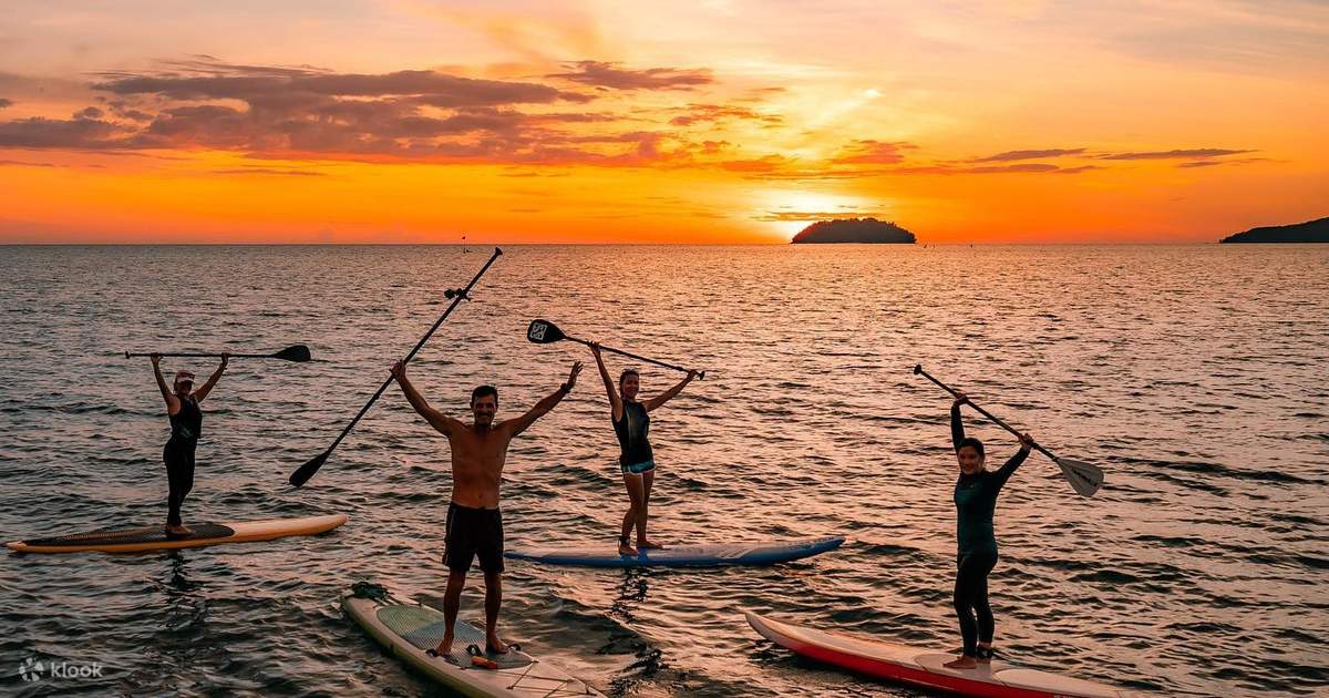 SUP Guided Morning or Sunset Experience in Sabah - Klook