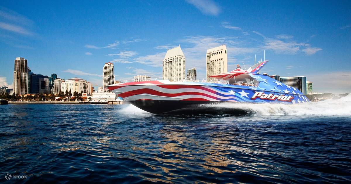 Patriot Jet Boat Thrill Ride Experience in San Diego - Klook United Kingdom