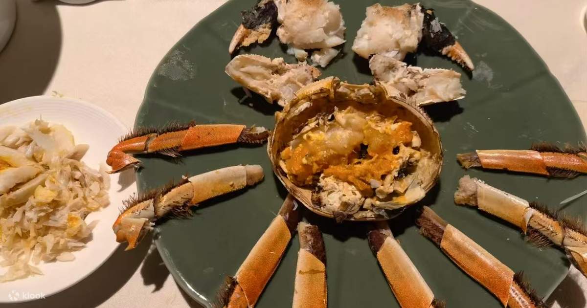 Michelin Restaurant Shanghai Hairy Crab Dinner + Shanghai Huangpu River ...