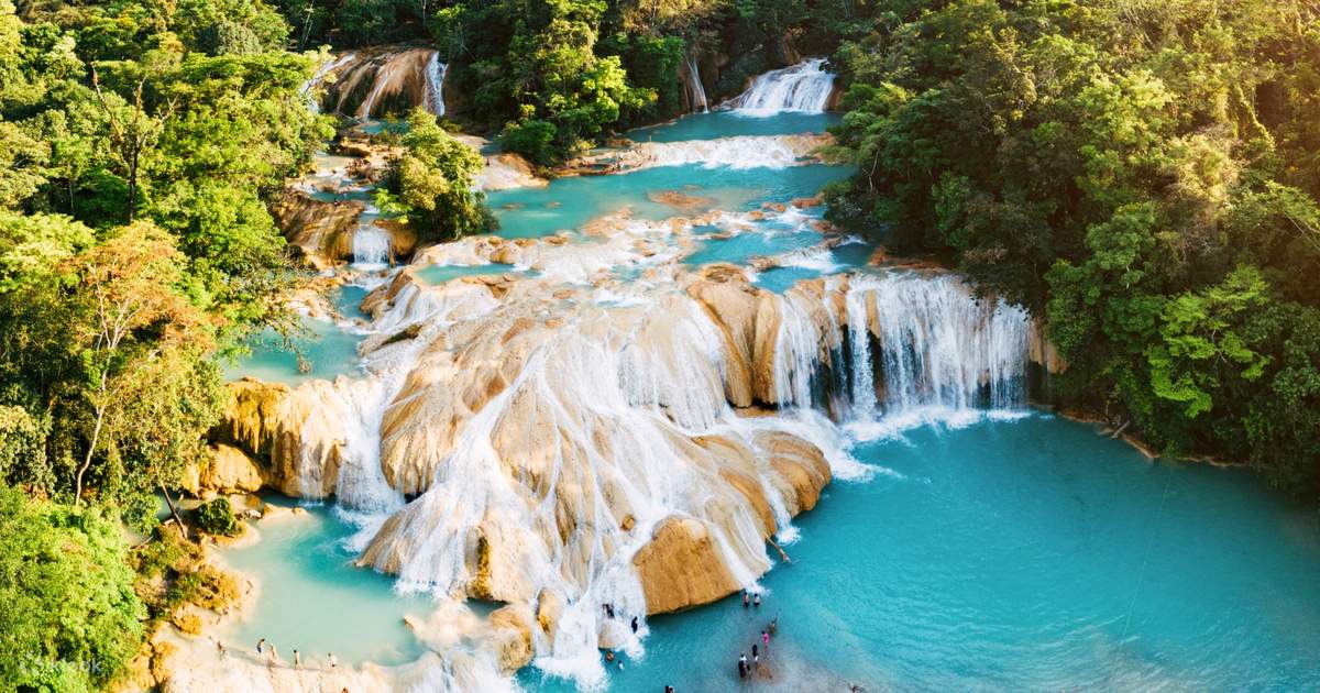 Palenque Site, Agua Azul & Misol-Ha Waterfalls from Palenque - Klook ...