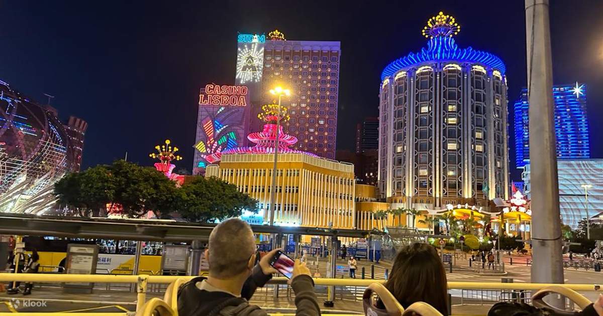 Macau Open Top Bus Night Tour - Klook Philippines