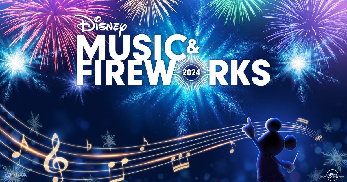 Disney Music & Fireworks Ticket - Klook