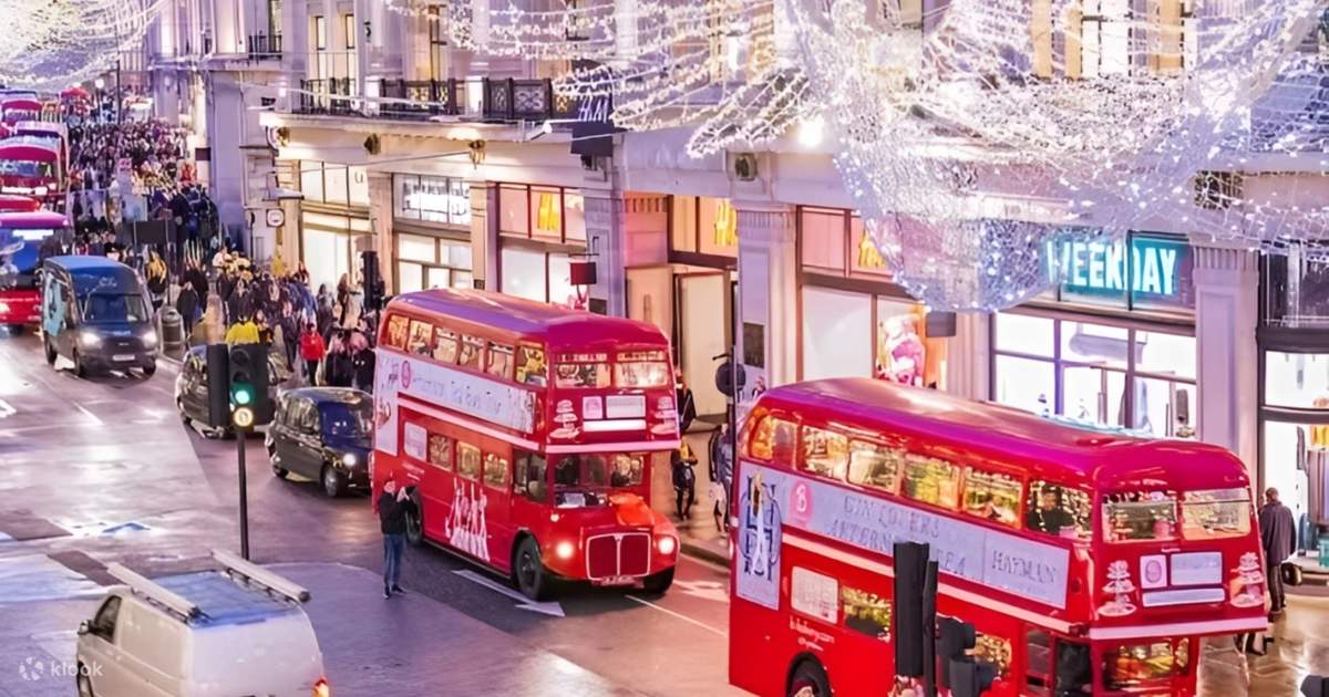 Classic afternoon tea bus tour in London - Klook