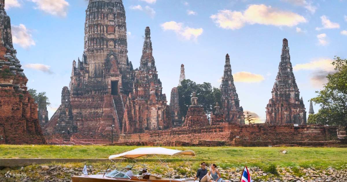 Excursion combinée à Ayutthaya au départ de Bangkok : café, temples et ...