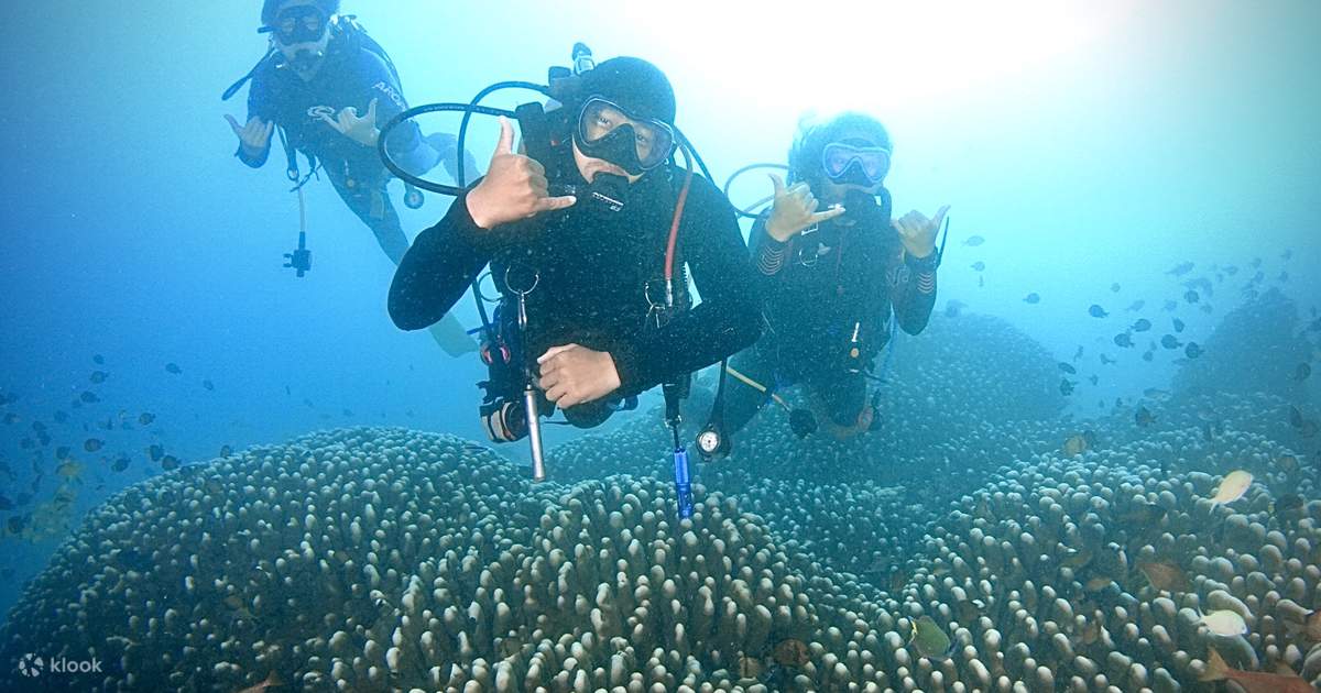 Pingtung Kenting Houbi Lake Deep Breathing Diving Experience Diving・OW ...