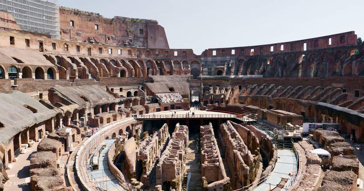 Colosseum arena tour in Rome - Klook