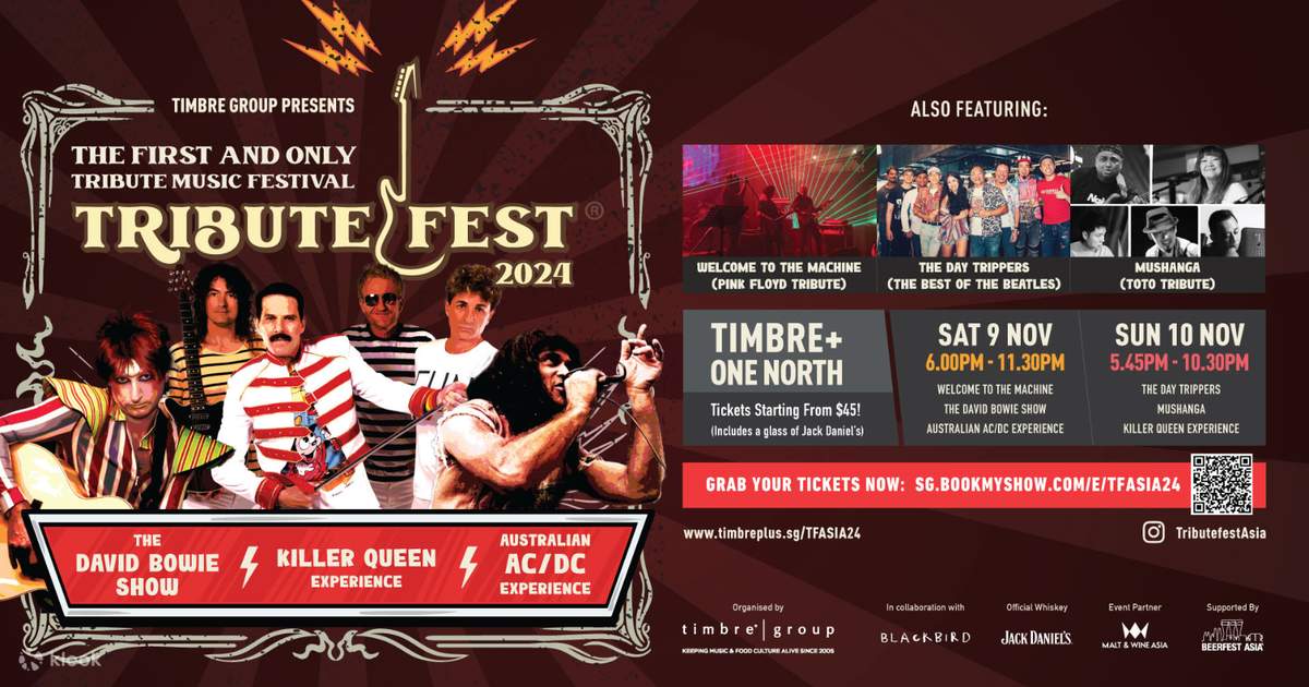 Tributefest2024: The First and Only Tribute Music Festival - Klook Canada