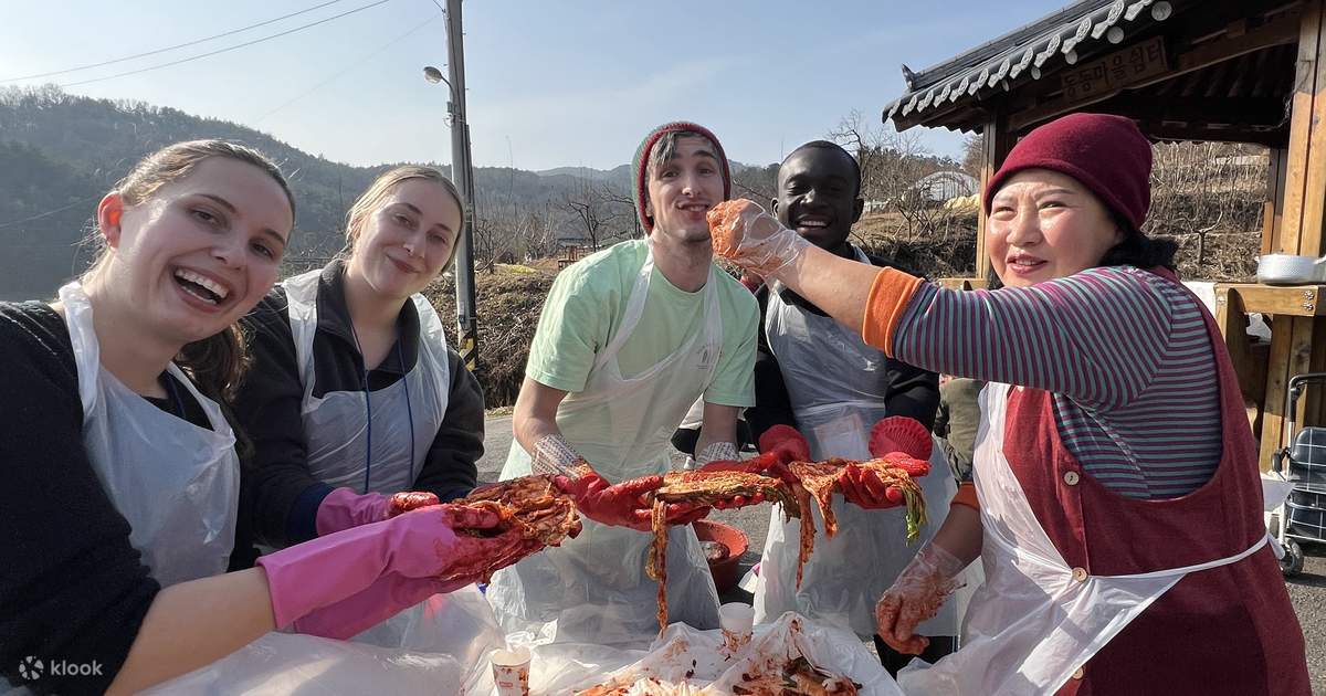 From Farm to Table Tour: Make Your Own Kimchi in Korea Rural Village ...