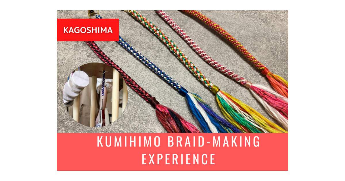Amaminosato Kumihimo Braid-making Experience In Kagoshima DIY Workshop ...