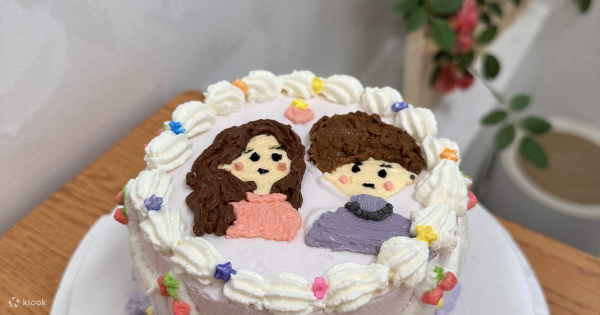 28 Art Bake - Tolong jangan lukis saya kue lukis tangan 2 orang yang ...