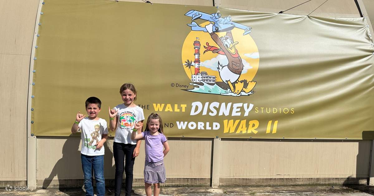 Walt Disney Studios and World War II Exhibition Ticket - Klook