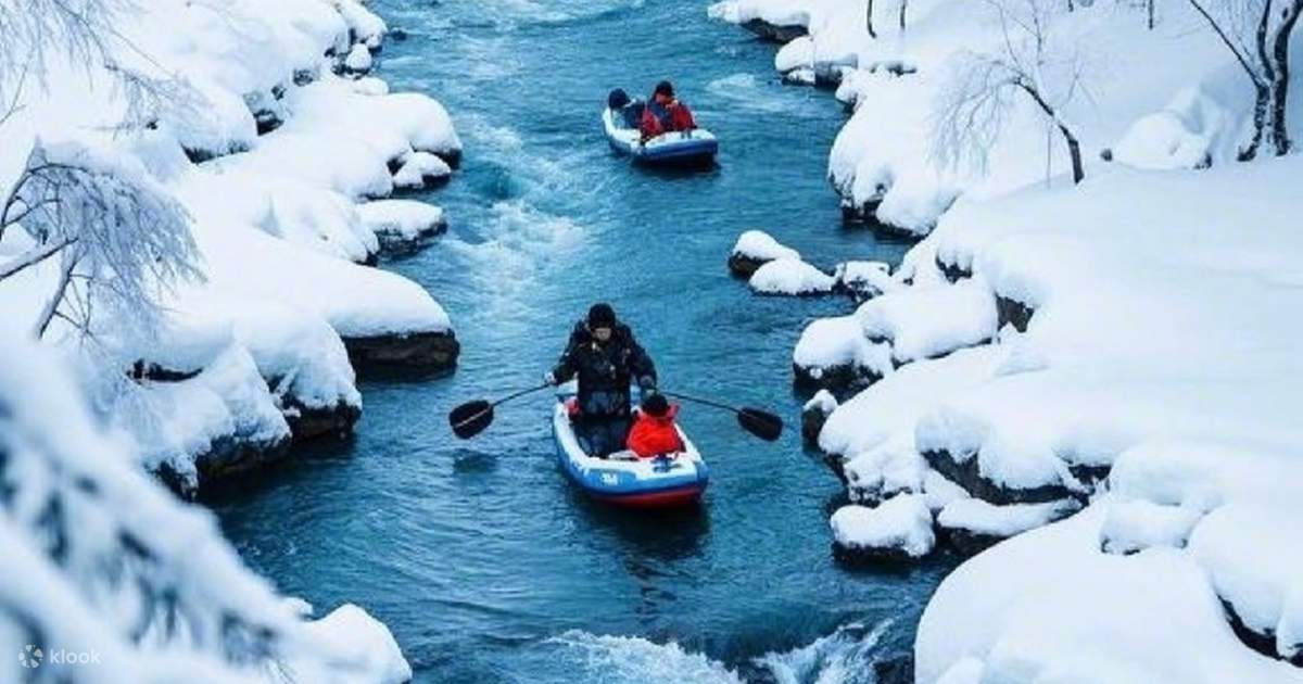 Excursión de un día a China Snow Town y rafting en el río Erlang ...