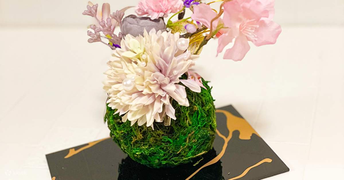 Japanische Kulturerfahrung: Moosball-Bonsai - Inklusive Kintsugi-Teller ...