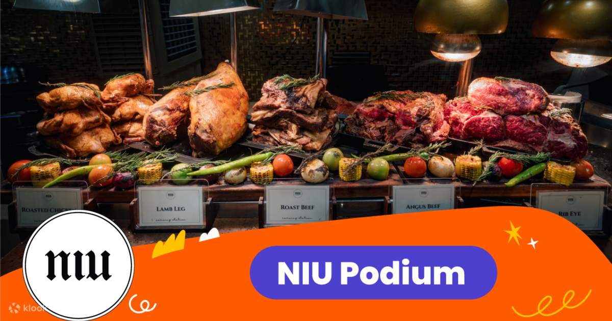 NIU Luxury Buffet by Vikings in The Podium - Klook Philippines