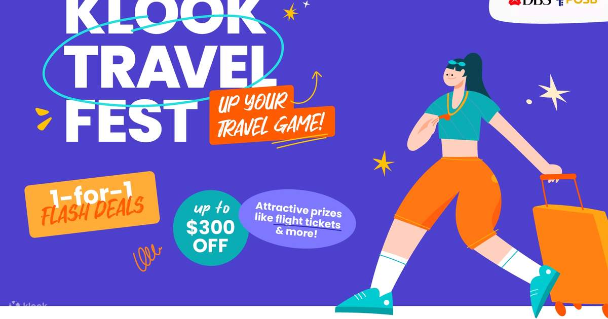 Klook Travel Fest Singapore Entrance Pass - Klook Philippines