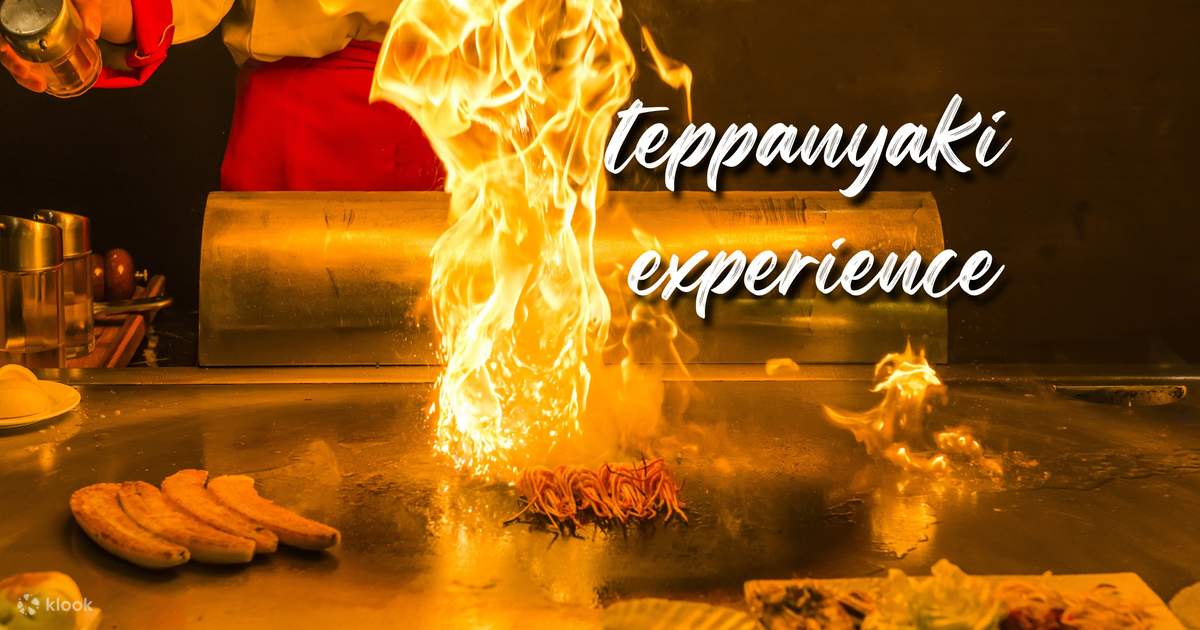 Indulge in a 7-Courses Teppanyaki Tasting Menu with Mesmerizing Fire ...