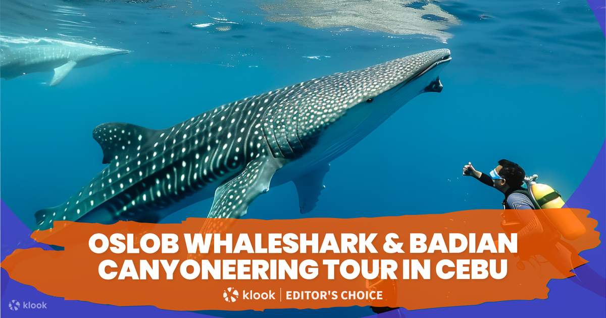 Oslob Whaleshark & Badian Canyoneering Tour in Cebu - Klook