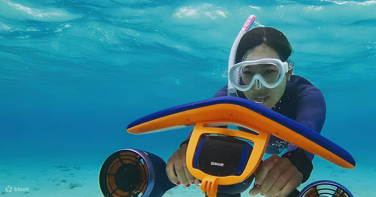 Siargao: Underwater scooters experience - Klook United States