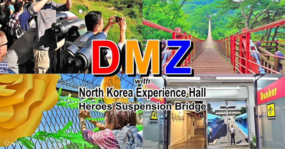 DMZ North Korea Experience & Suspension Bridge Tour from Seoul - Klook ...