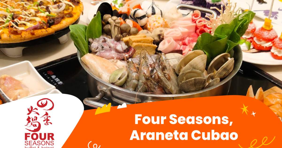 Four Seasons Buffet and Hotpot in Araneta Center Cubao - Klook Philippines