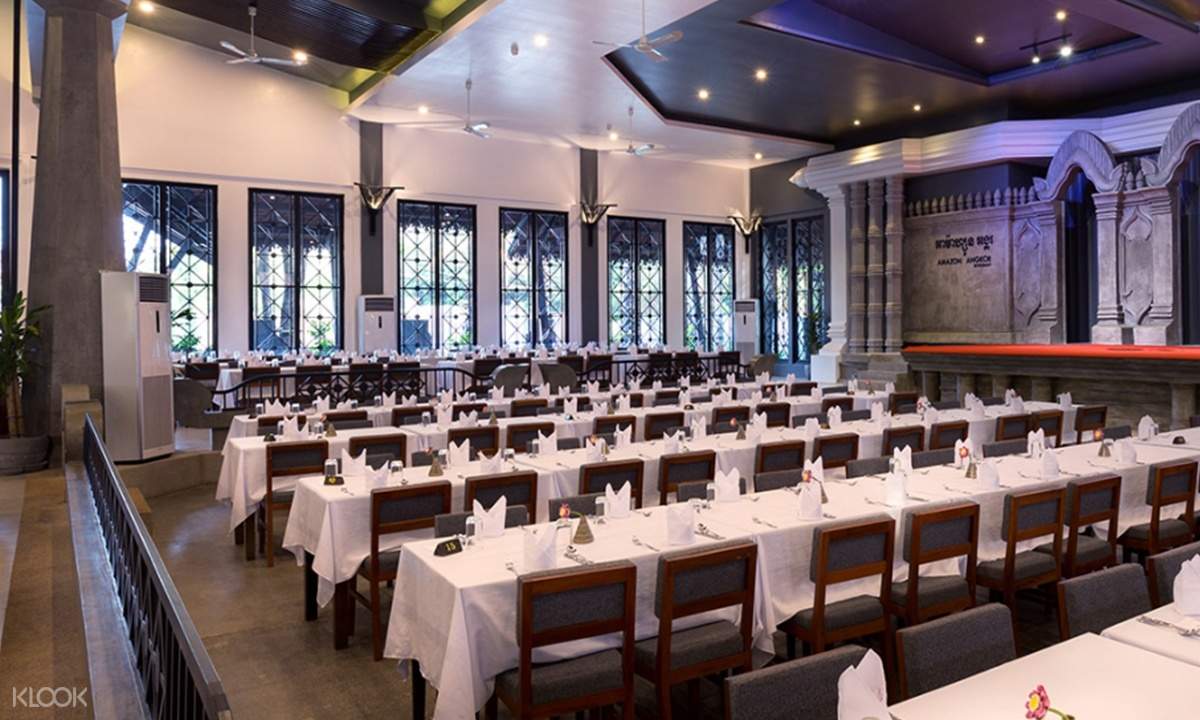 Buffet Dinner with Traditional Khmer Show in Amazon Angkor Restaurant ...