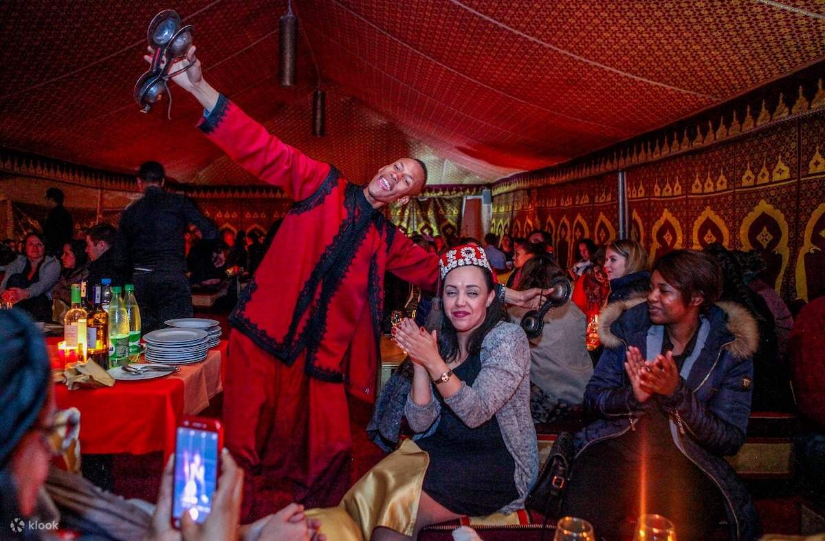 Experience a Magical Camel Ride and Dinner Show in Agafay Desert ...