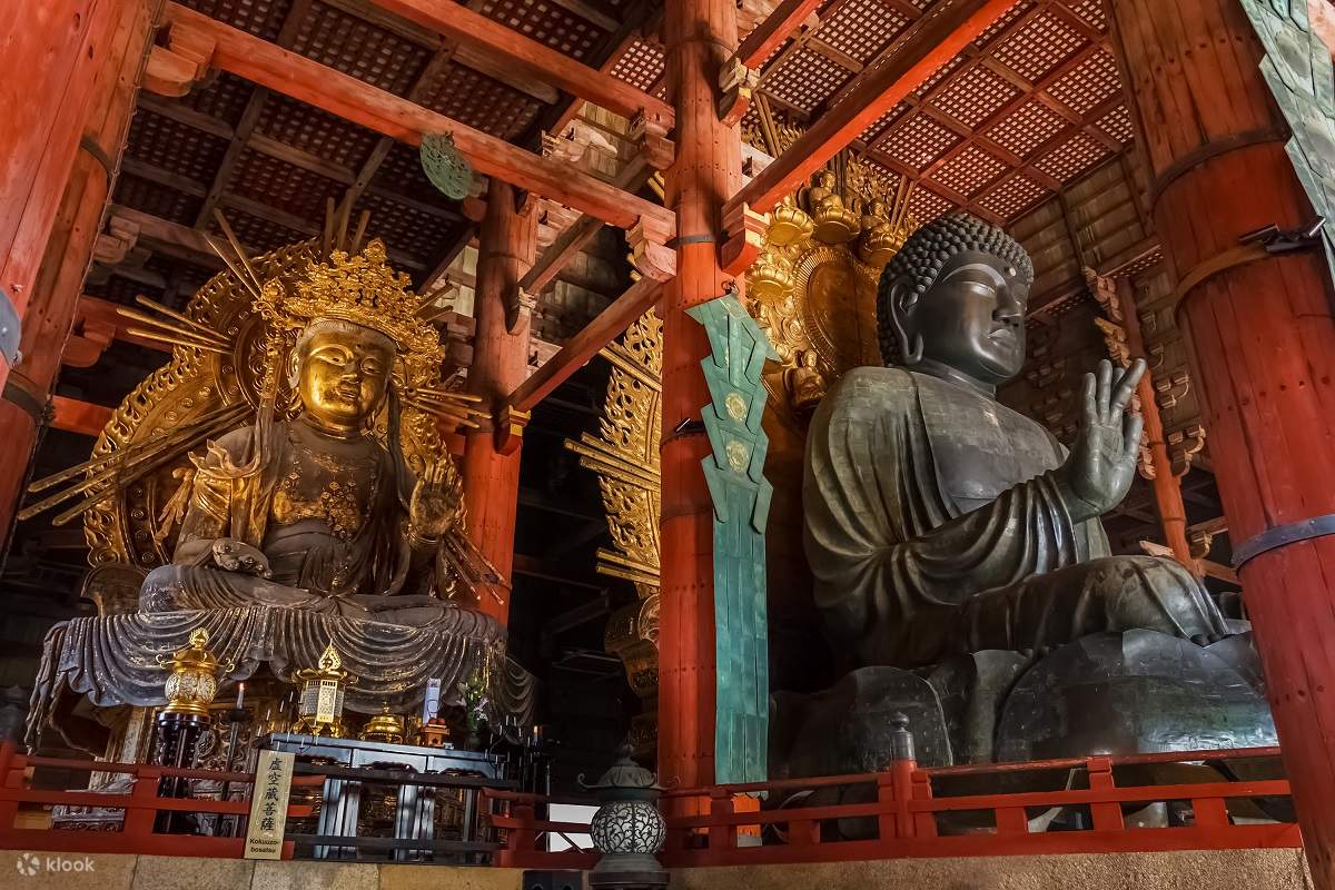 Todaiji, Nara Park, and Kasuga Taisha Shrine Half Day Bus Tour from ...