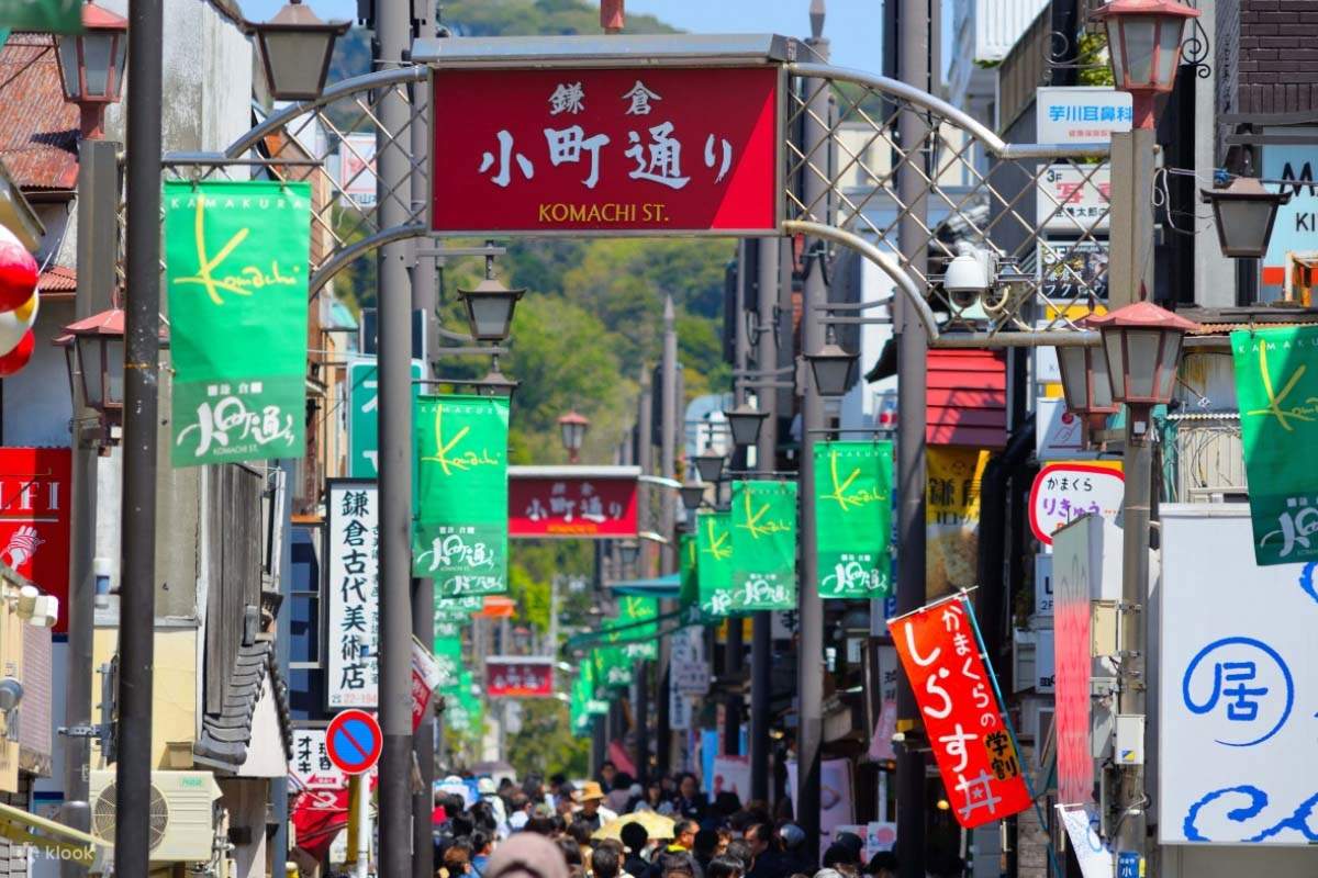 Kamakura High School & Tsuruoka Hachimangu Shrine & Kodori Shopping ...