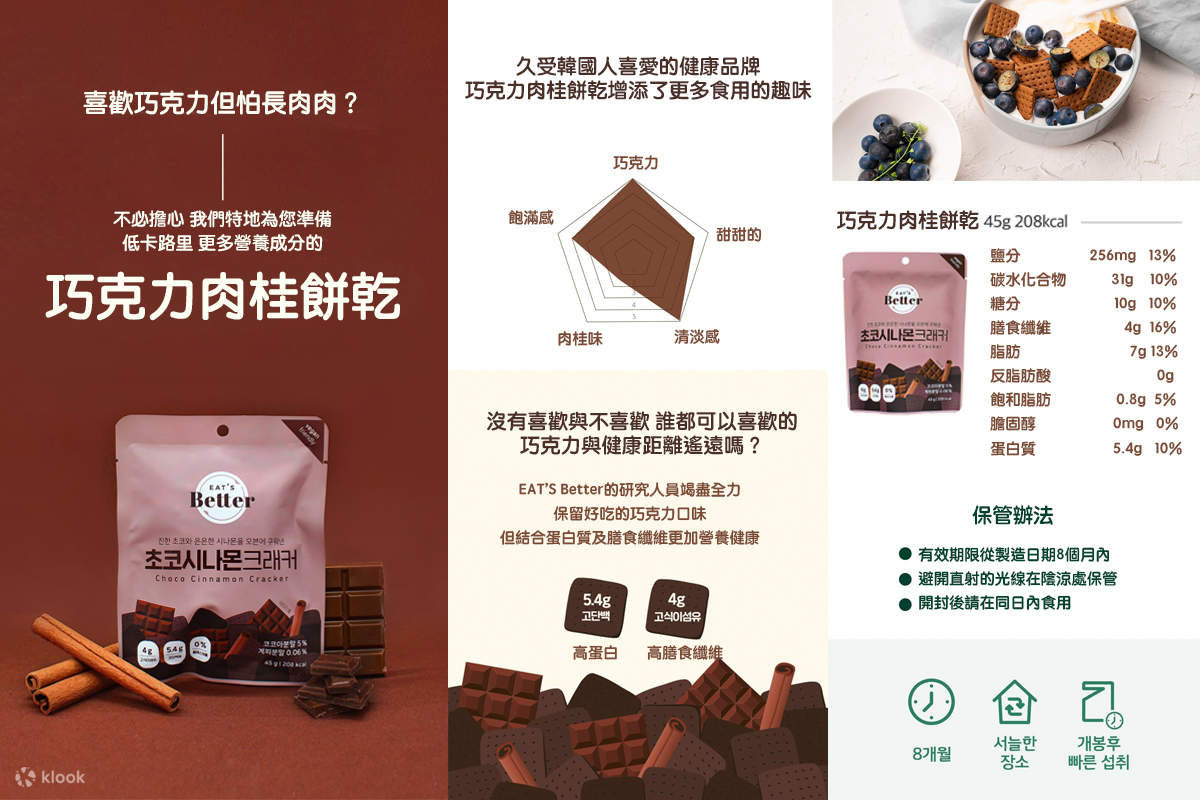 Klook x Wonderbox - Korea Low KCal Snacks & Tea Box - Klook