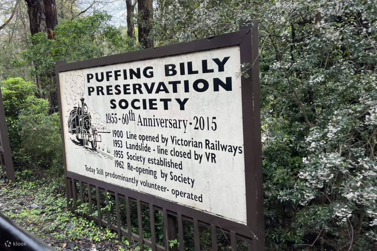 Puffing Billy Railway Ticket - Klook Australia