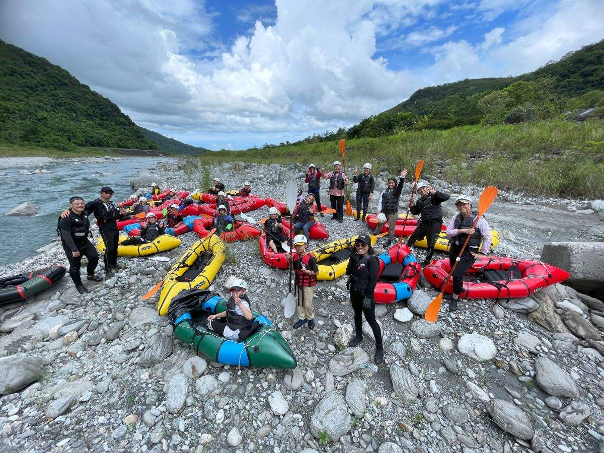 Hualien: Backpacking Rafting River Experience - Klook