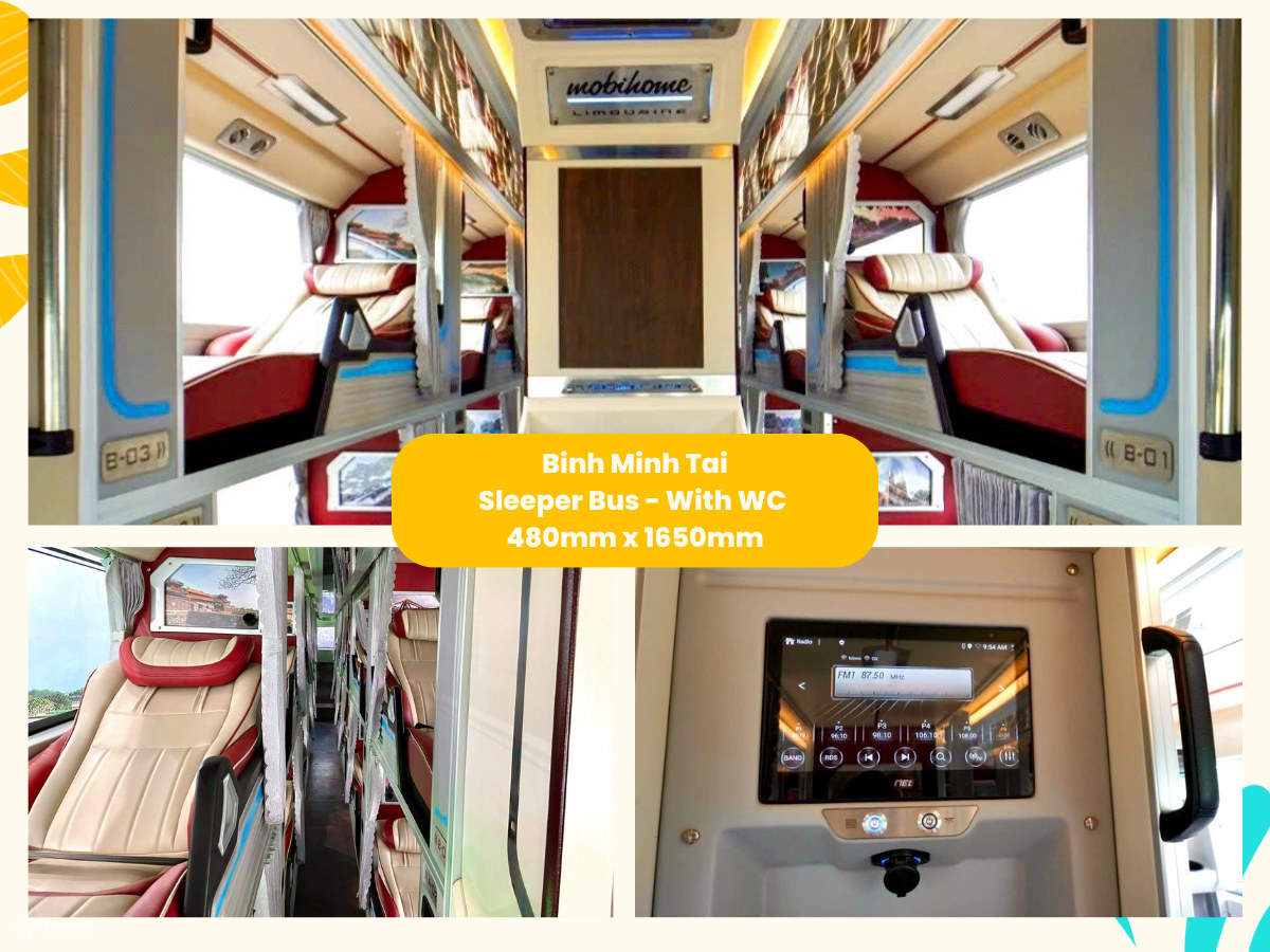 Ho Chi Minh - Nha Trang Cabin Sleeper Bus By Binh Minh Tai - Klook ...