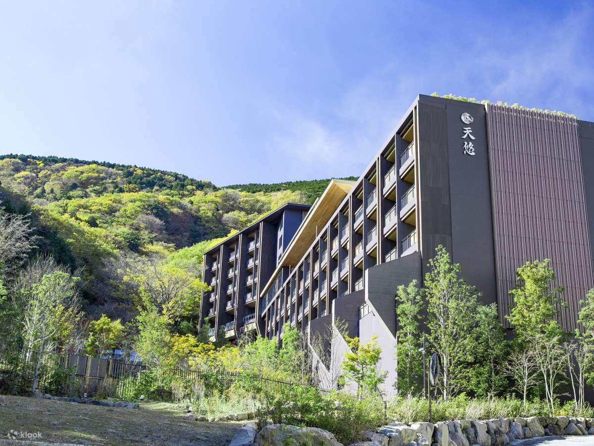 Hakone Kowakien Tenyu Japanese-style hot spring hotel, one stay, two ...