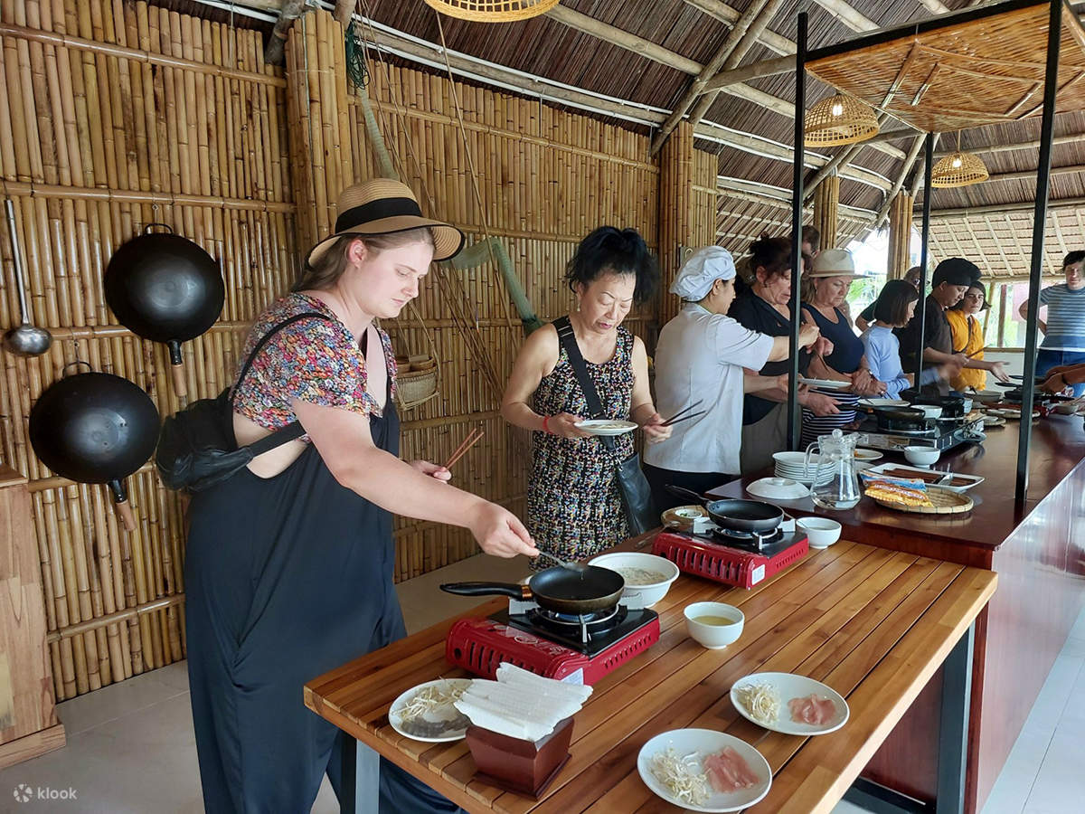 Bay Mau Coconut Forest Basket Boat & Cooking Class by Coconut Flower ...