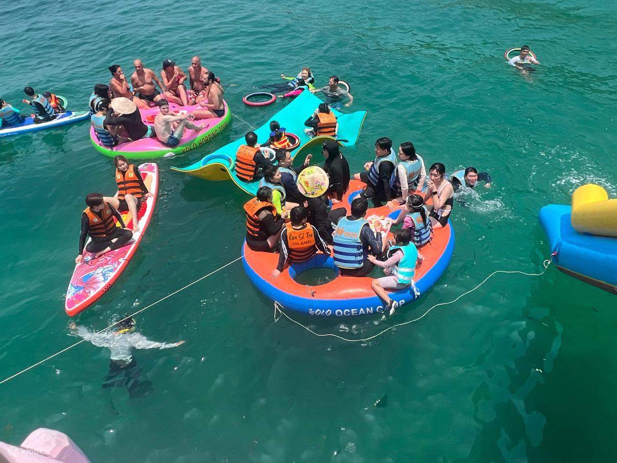 Nha Trang Mud Bath and Floating Bar Boat Party Island Hopping Tour ...