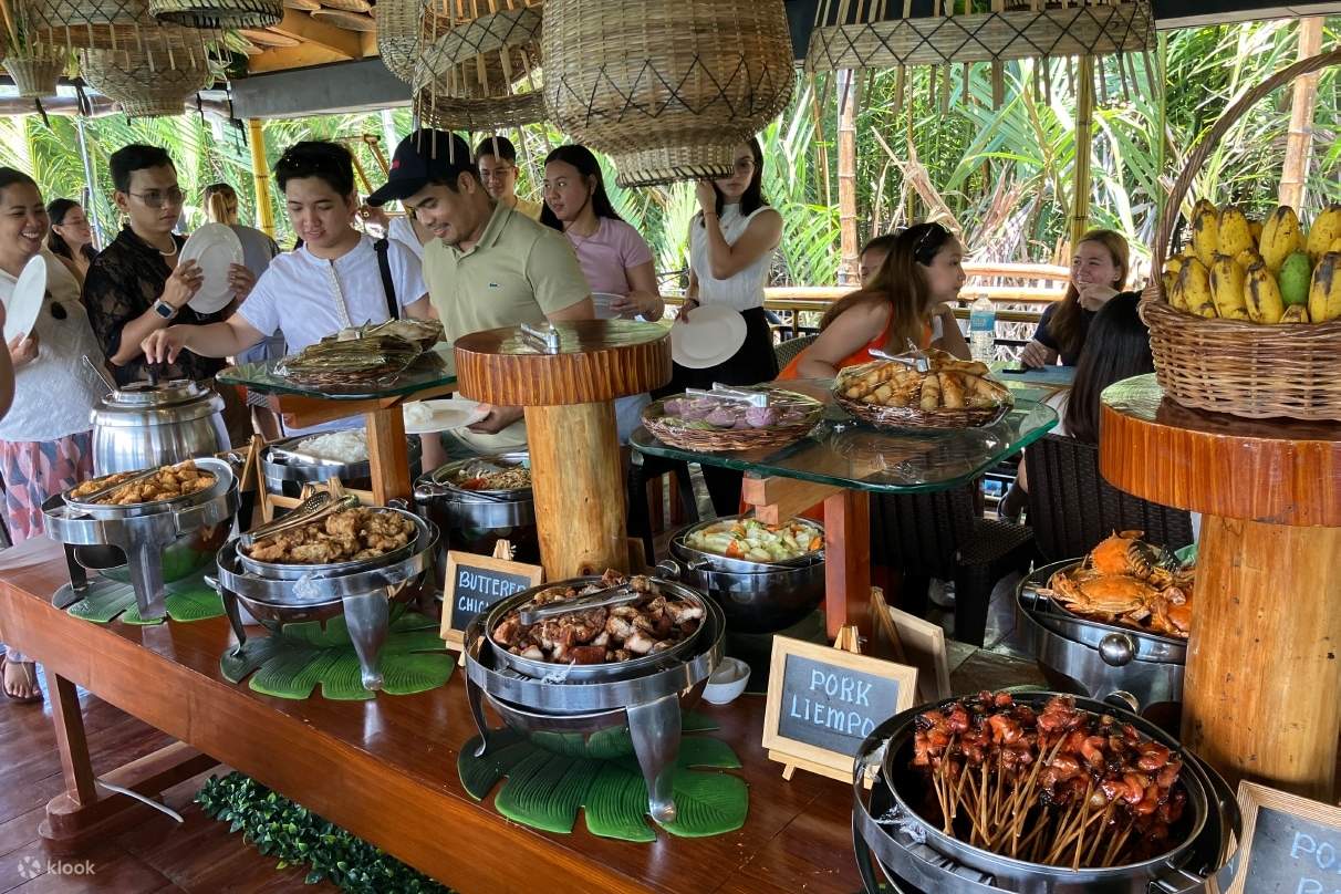 Bohol Day tour with Chocolate Hills, Tarsier, Loboc River Cruise ...