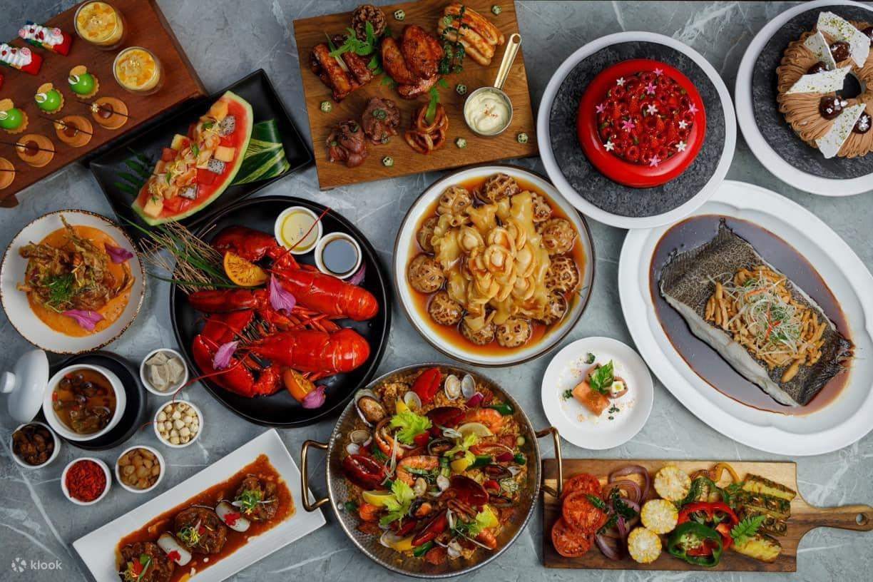 Book Buffet at Marina Kitchen in Hong Kong Ocean Park Marriott Hotel ...