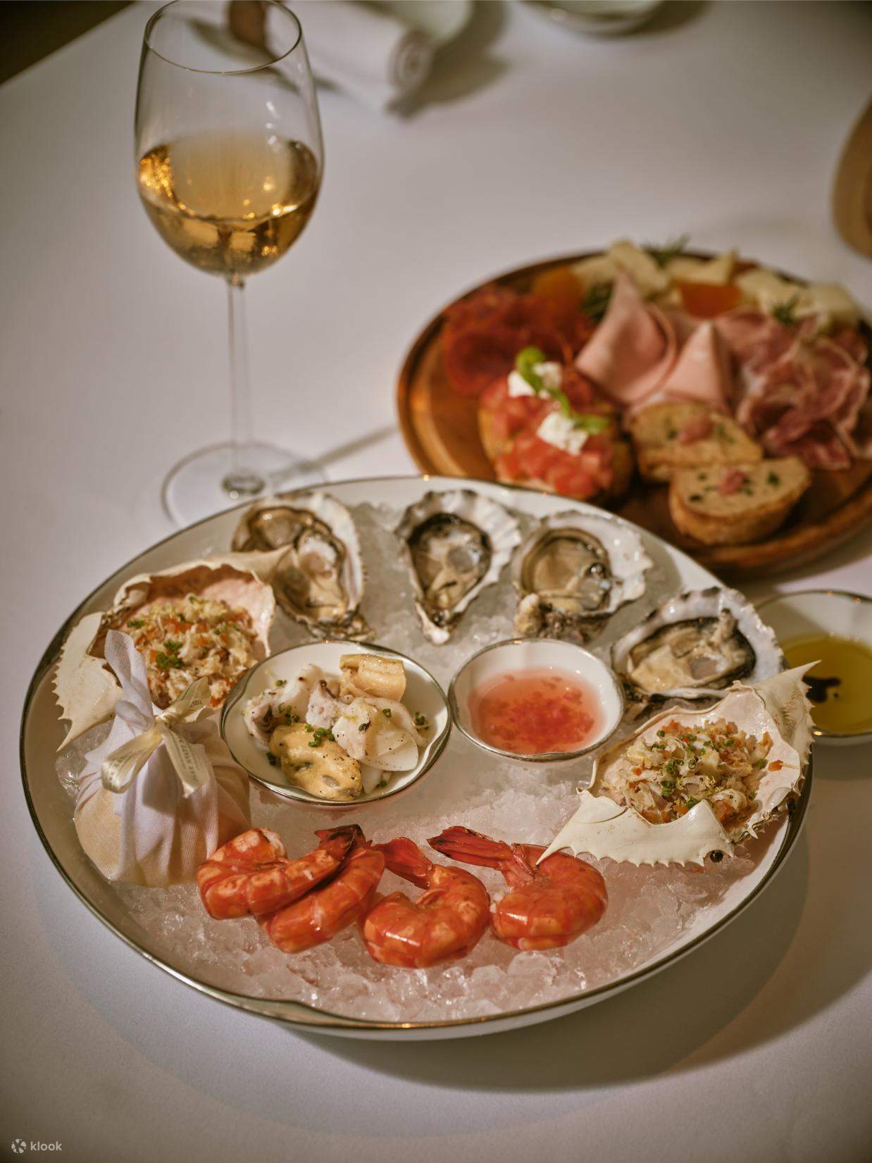 Southern Italian Seafood at Embassy Room La Marina, Park Hyatt Bangkok ...