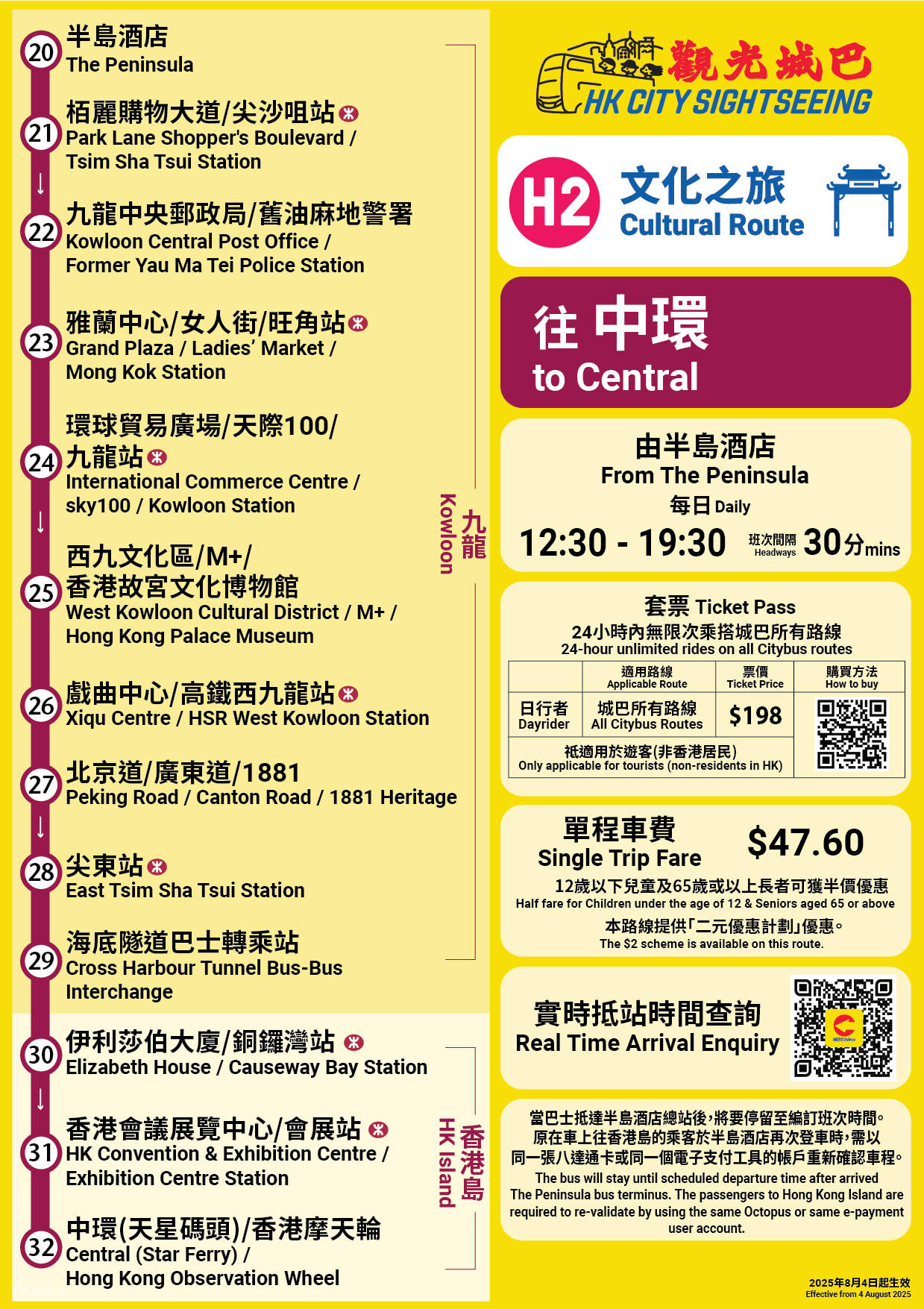 Citybus HK City Sightseeing Bus - Hop On Hop Off Open-top double-decker ...